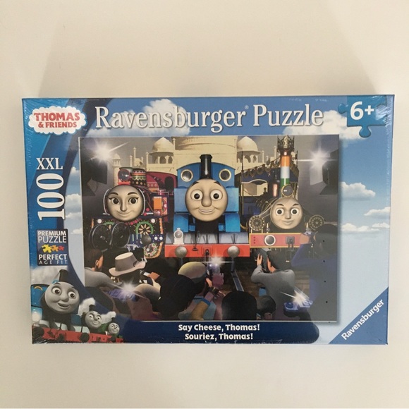 Ravensburger | Toys | New Thomas Tank Engine Puzzle Say Cheese Xxl 0 ...
